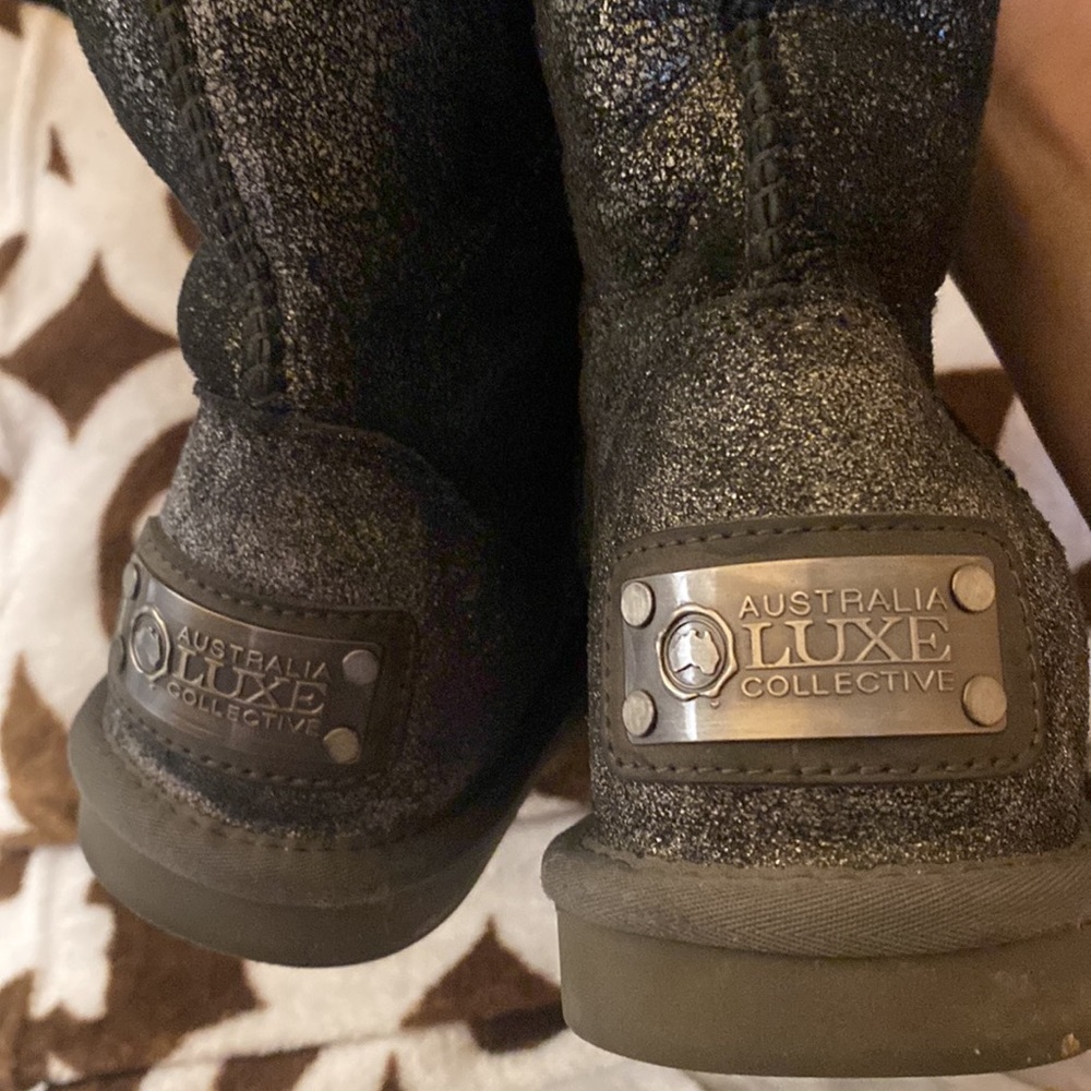 Australian Luxe Shearling Lined Silver Boots - Gem